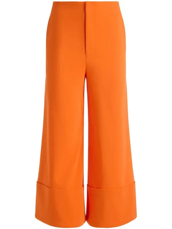 Alice + Olivia Andra Cropped Trousers