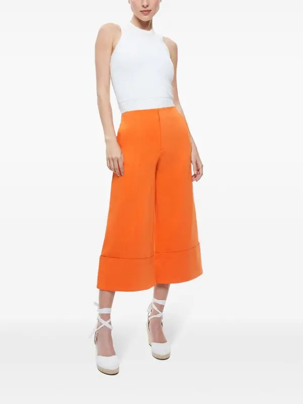 Alice + Olivia Andra Cropped Trousers