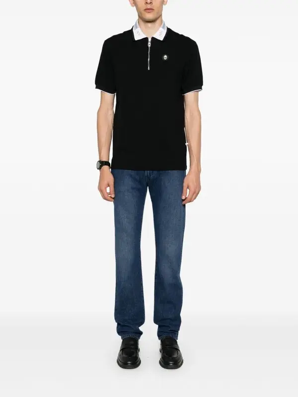 BILLIONAIRE Logo-patch Jeans