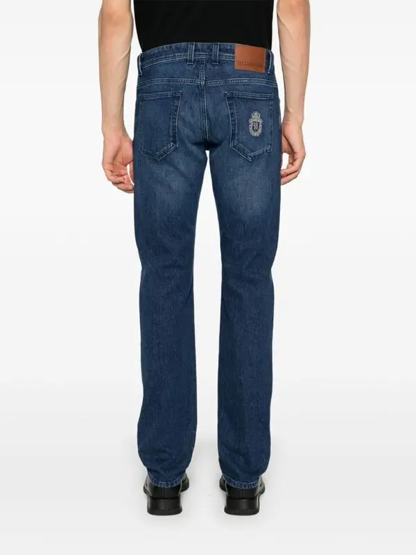 BILLIONAIRE Logo-patch Jeans