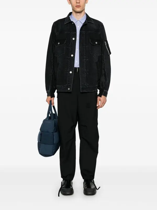 Sacai Patchwork Denim Jacket