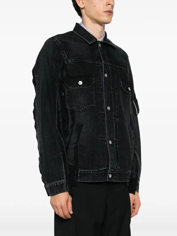 Sacai Patchwork Denim Jacket