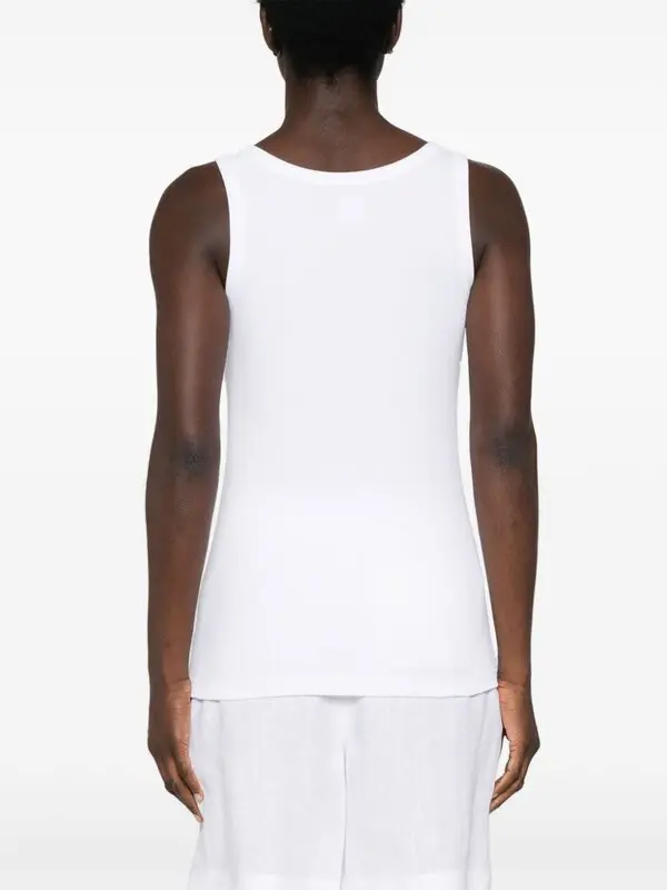 Eleventy Fine-ribbed Tank Top