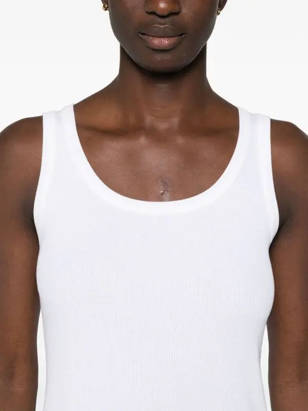 Eleventy Fine-ribbed Tank Top
