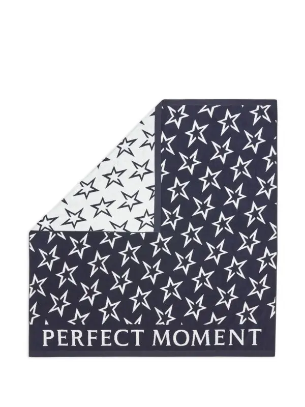Perfect Moment Star-print Double Beach Towel