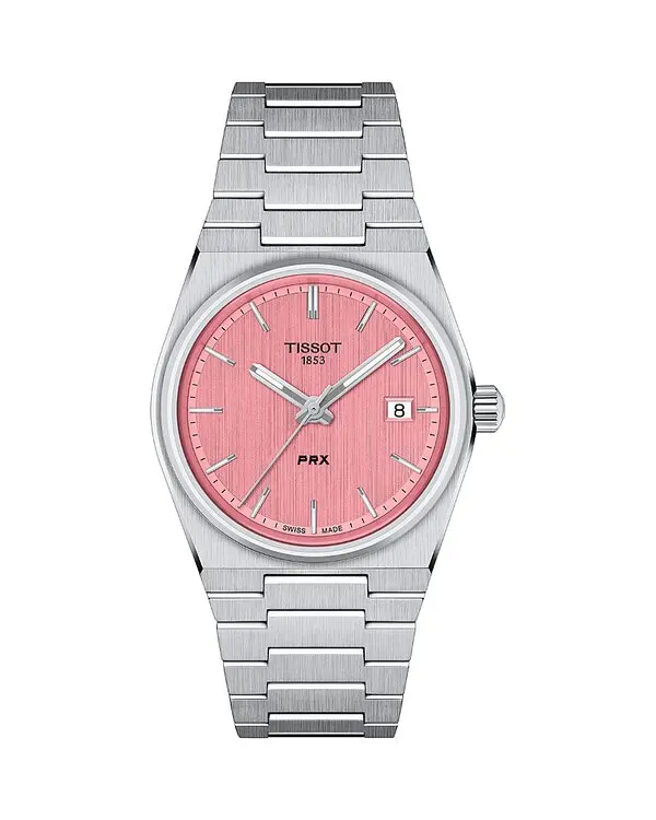 TISSOT Prx Watch 35mm - Pink/silver