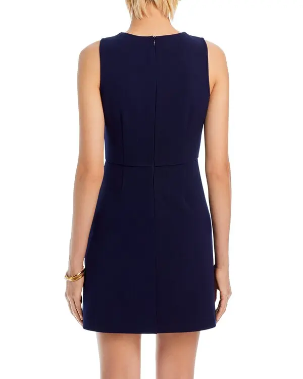 Aqua Sailor Button Dress Exclusive - Navy