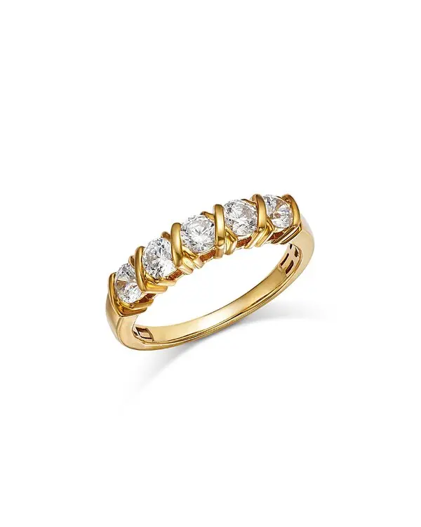 Bloomingdale'S Diamond Band In 14k Yellow 1.0 Tcw - Gold