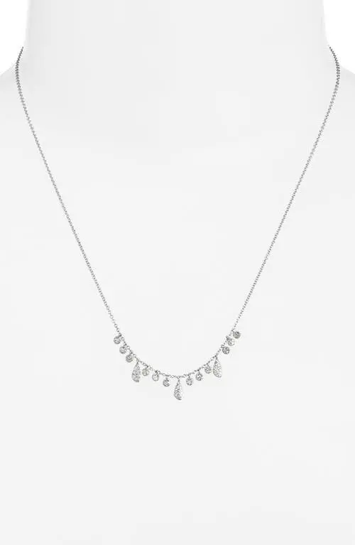 Meira T Diamond Charm Necklace