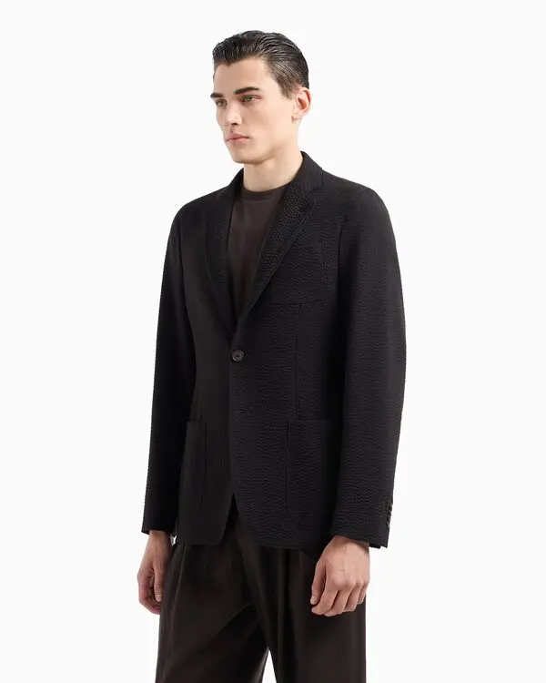Giorgio Armani Upton Line Single-breasted Jacket