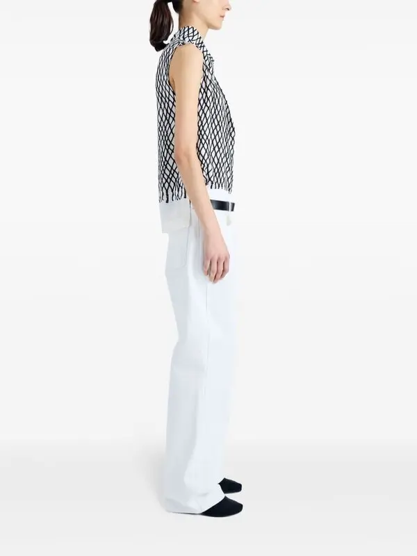 Proenza Schouler Abstract-pattern Top