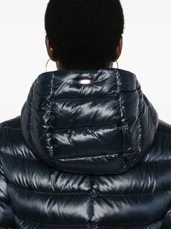 Herno Hooded Puffer Coat - Blue