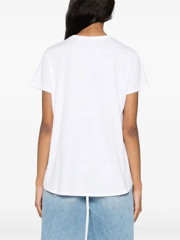 Aspesi Mélange Cotton T-shirt - White
