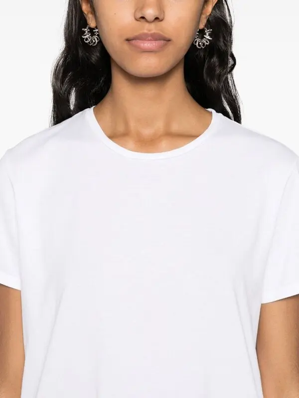 Aspesi Mélange Cotton T-shirt - White