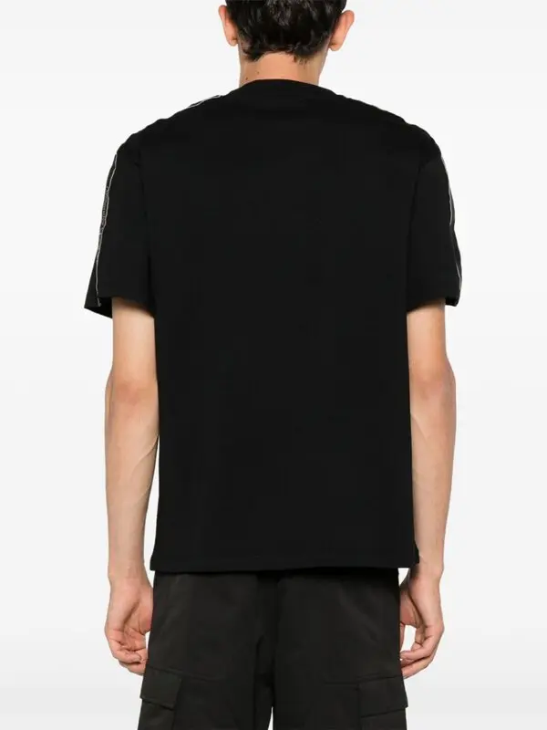 Alexander McQueen Logo-trim Cotton T-shirt