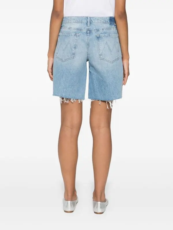 MOTHER Undercover Denim Shorts