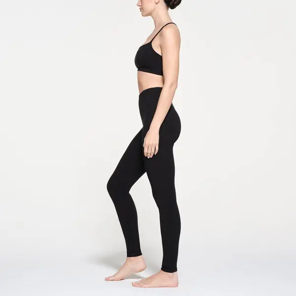 SKIMS High Waisted Banded Legging | Black | | Outdoor - Onyx