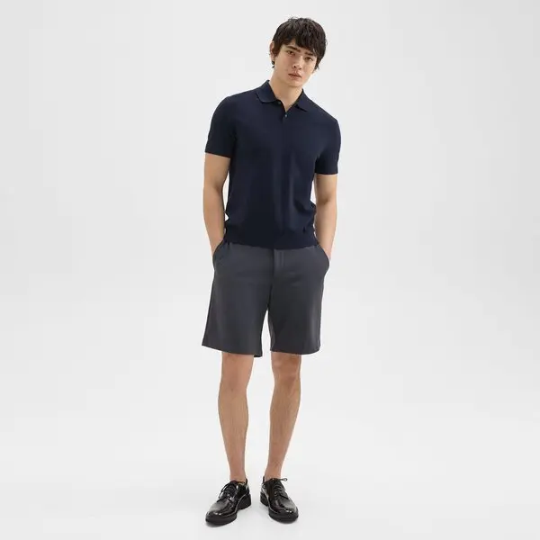 Theory Performance Knit Drawstring Short - Basalt