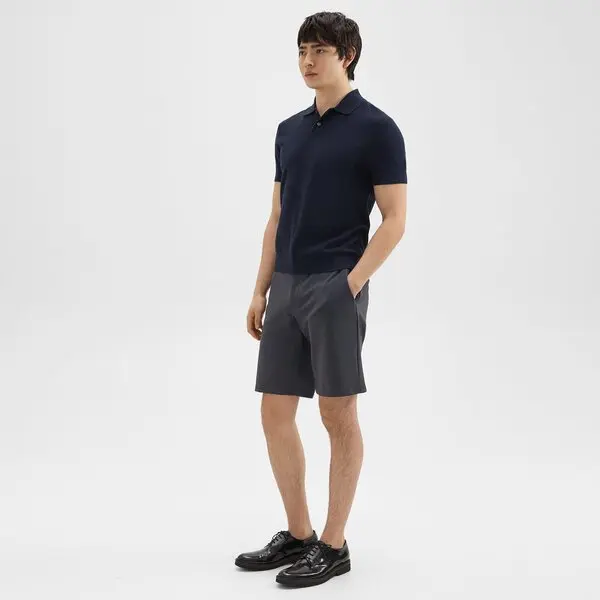Theory Performance Knit Drawstring Short - Basalt