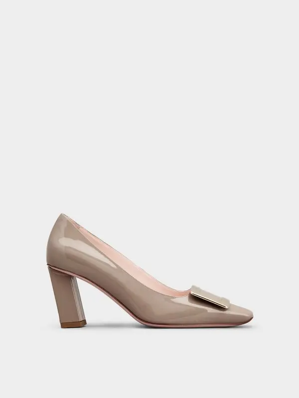 ROGER VIVIER Belle Vivier Patent Leather Pumps