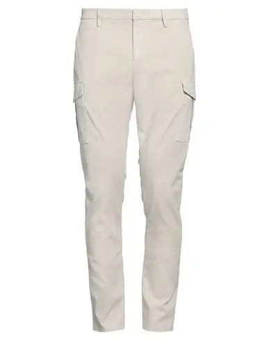 DONDUP Pants Size Cotton, Elastane - Off White