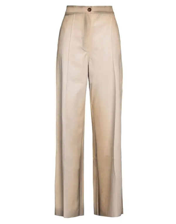 AVIU Wide-leg Coated Trousers