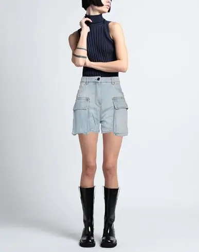 Pinko Denim Cargo Shorts