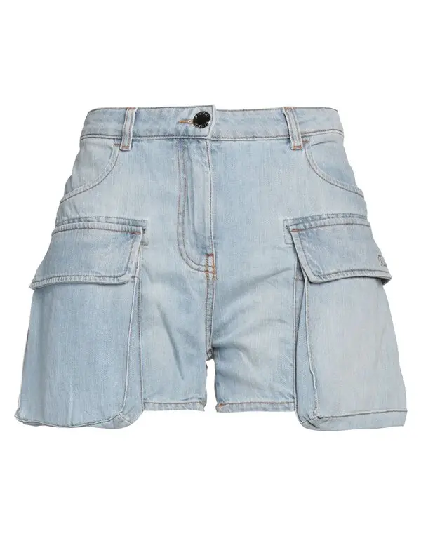 Pinko Denim Cargo Shorts