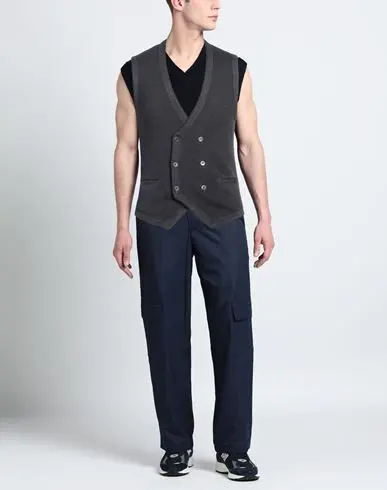 GRAN SASSO Virgin Wool V-neck Sleeveless Cardigan