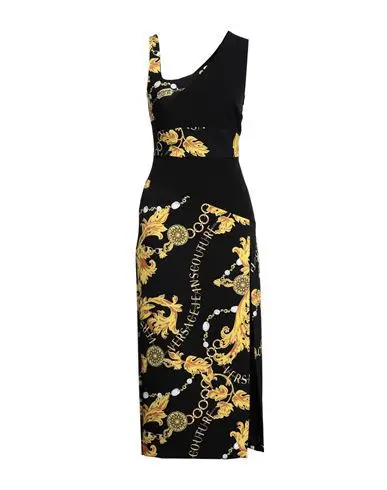 Versace Midi Dress In Black - 59% Off | Editorialist