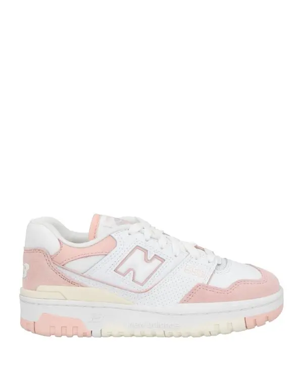 NEW BALANCE Leather Low-top Sneakers - White