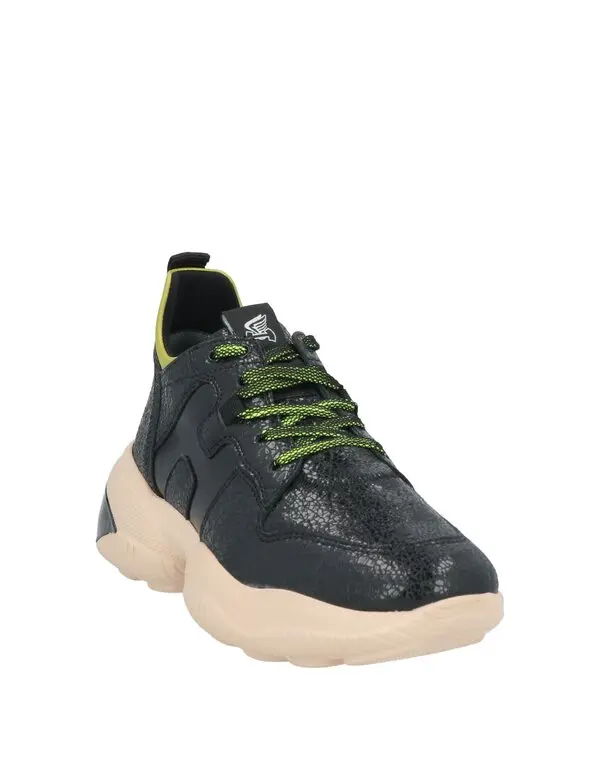 Hogan Leather Sneakers - Black
