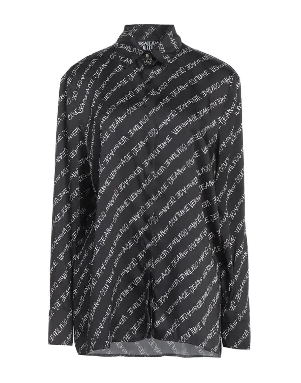 Versace Logo-print Satin Shirt