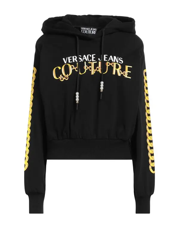 Versace Hooded Cotton Sweatshirt