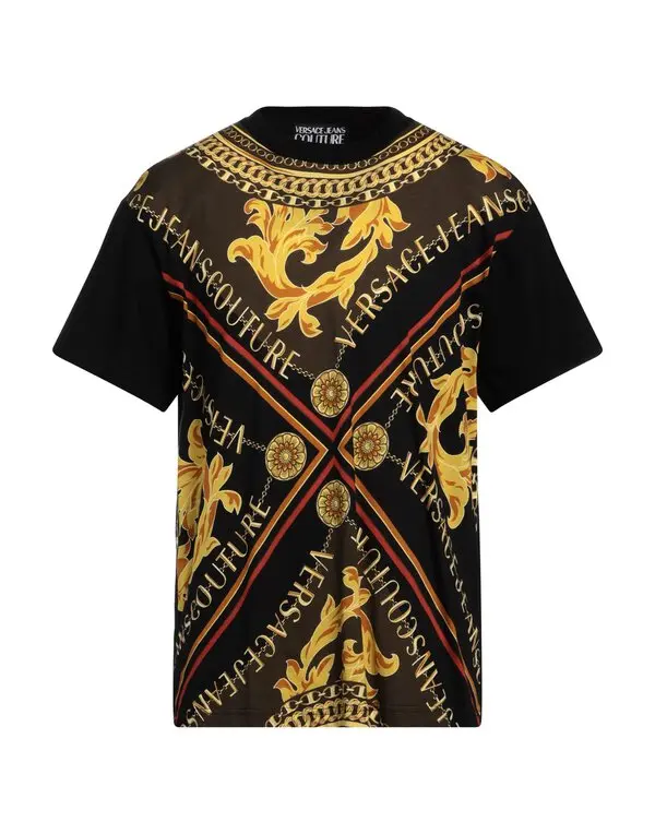 Versace T-shirt Size Cotton - Black