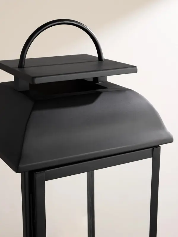 SOHO HOME Fulton Metal And Glass Lantern