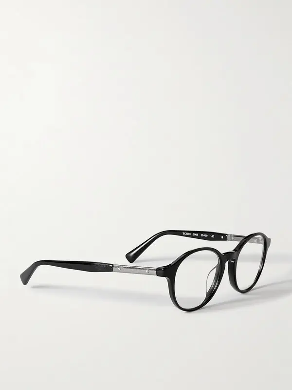 Brunello Cucinelli Round-frame Acetate Optical Glasses