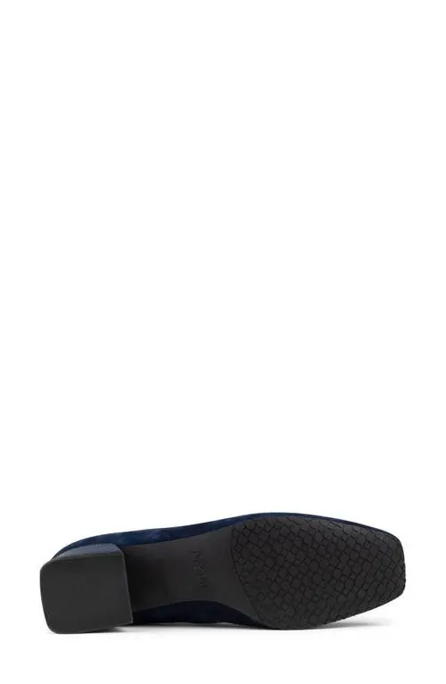 NYDJ Teddie Square Toe Pump - Navy
