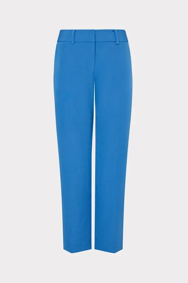MILLY Nicola Cady Pants - Classic Blue