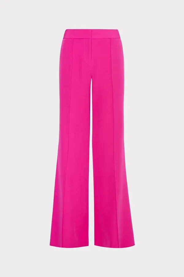 MILLY Nash Cady Pants - Fuchsia