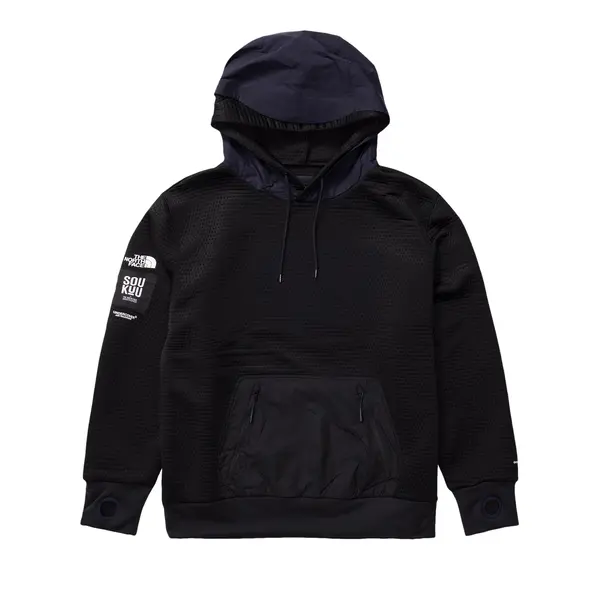 The North Face X Undercover Soukuu Dotknit Double Hoodie - Black