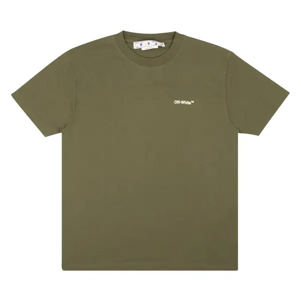Off-White Arrows T-shirt - Green
