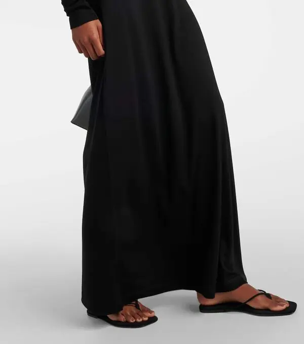 TOTEME Jersey Maxi Dress - Black