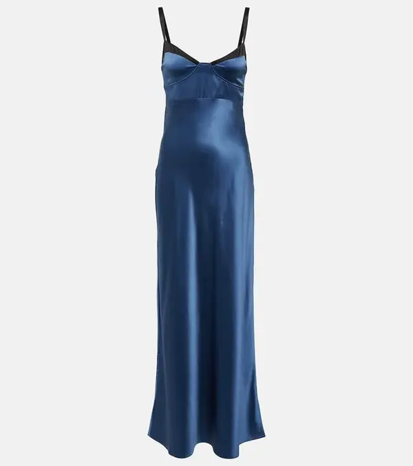 blue dress depeche Le Captain Star Pullover Denim Shirt Dress main image 0