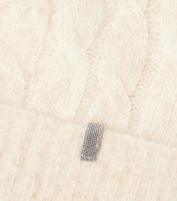 Brunello Cucinelli Cable-knit Mohair Beanie