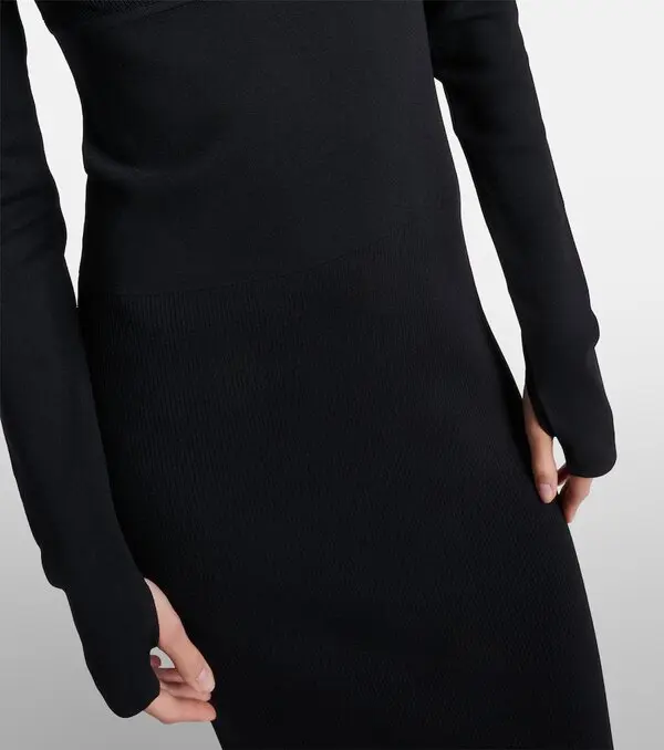 SIR. Helena Ribbed-knit Maxi Dress