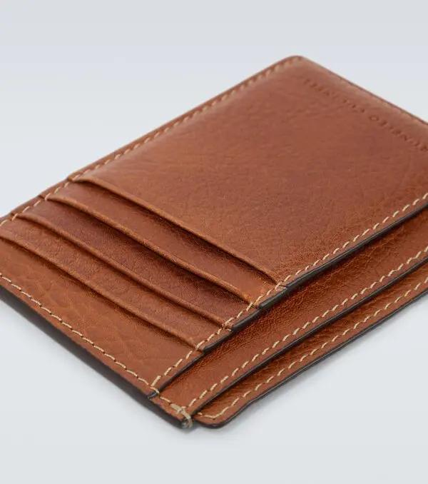 Brunello Cucinelli Leather Card Holder