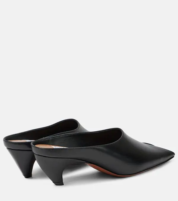 Alaïa 55 Leather Mules