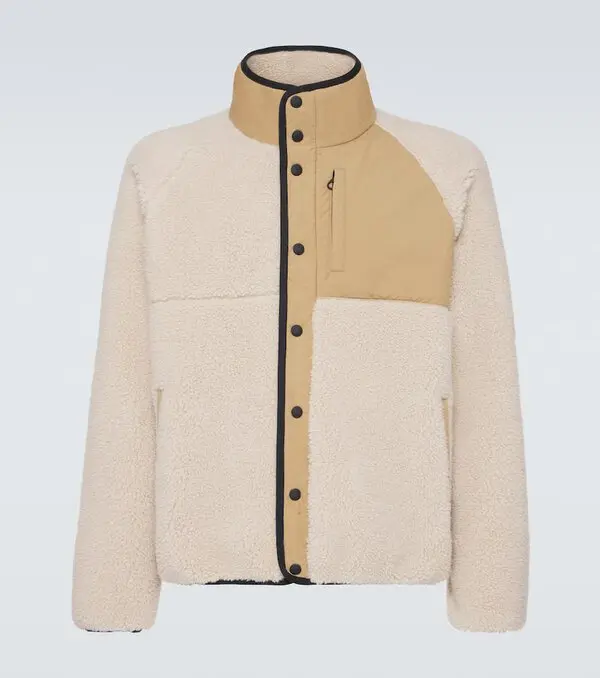 Loro Piana Cashmere And Silk Fleece Jacket