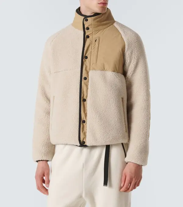 Loro Piana Cashmere And Silk Fleece Jacket